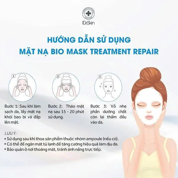 Mặt nạ cấp ẩm phục hồi Salmon P-DNA Mask Idr.Skin